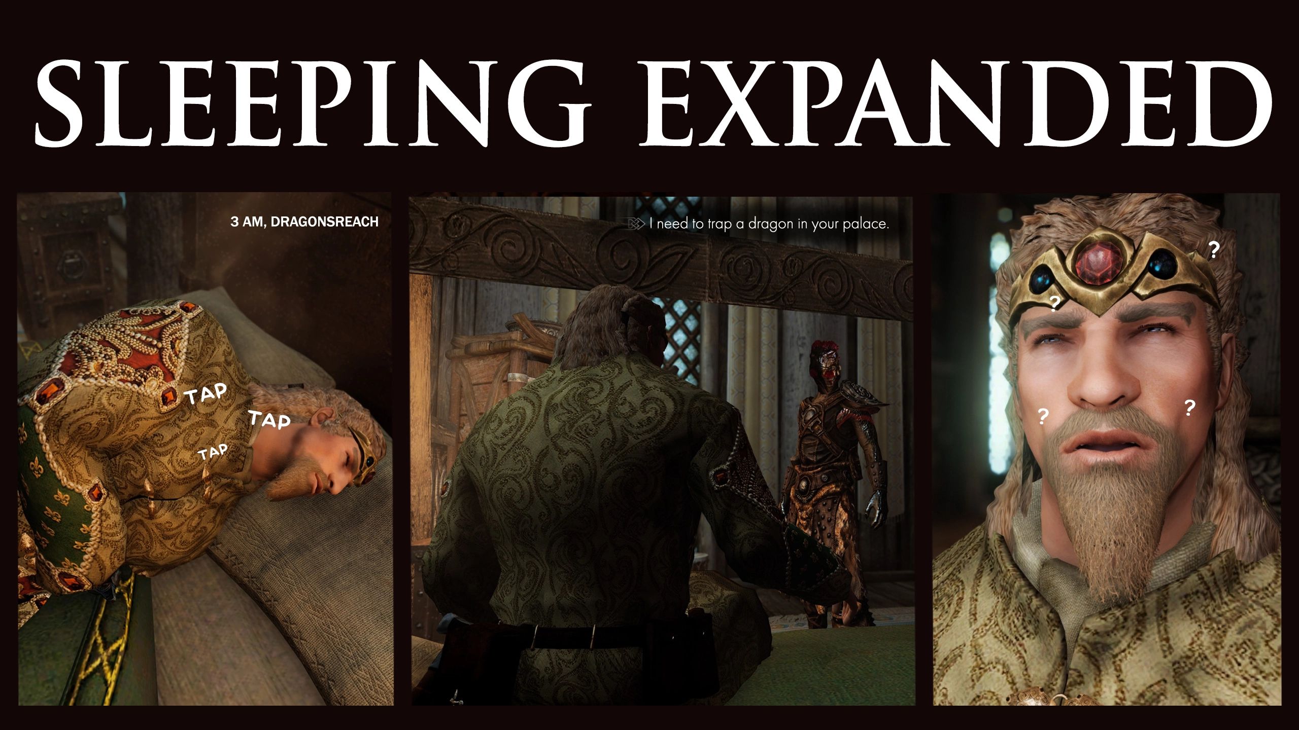 Sleeping Expanded - Animations and NPC reactions | Расширение сна ...