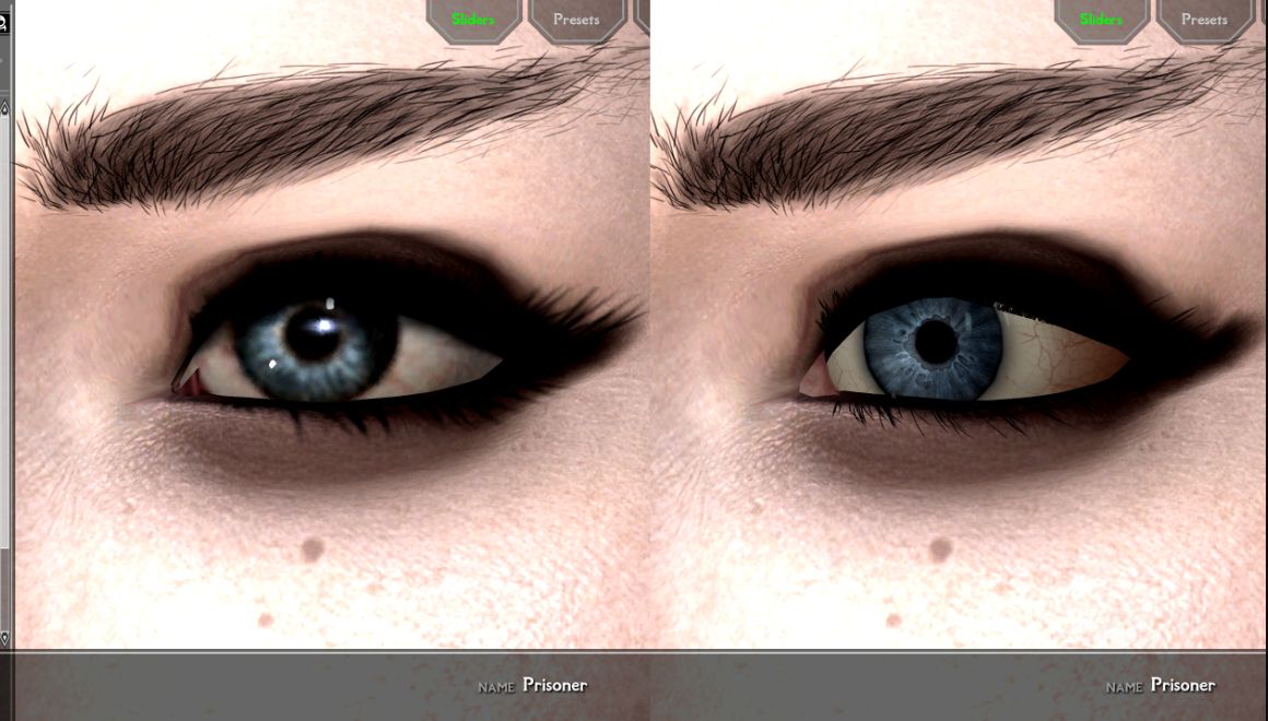 SSE - Improved Eye Model | Улучшенная модель глаз - моды для Skyrim ...