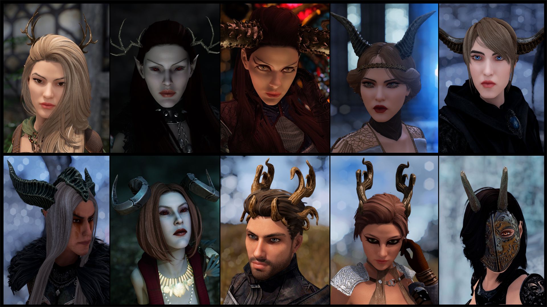 SSE - Wearable Horns | Экипируемые рога - моды для Skyrim Special ...